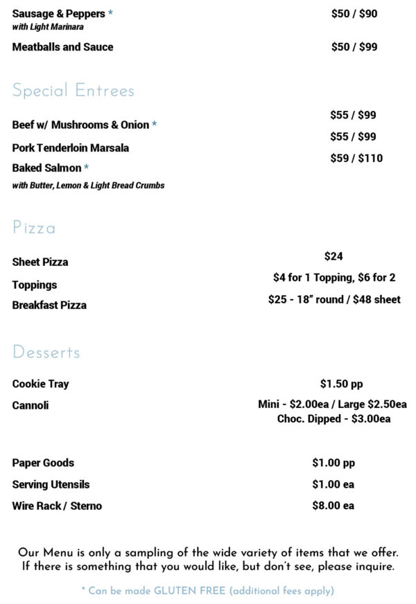 Catering - Cravings