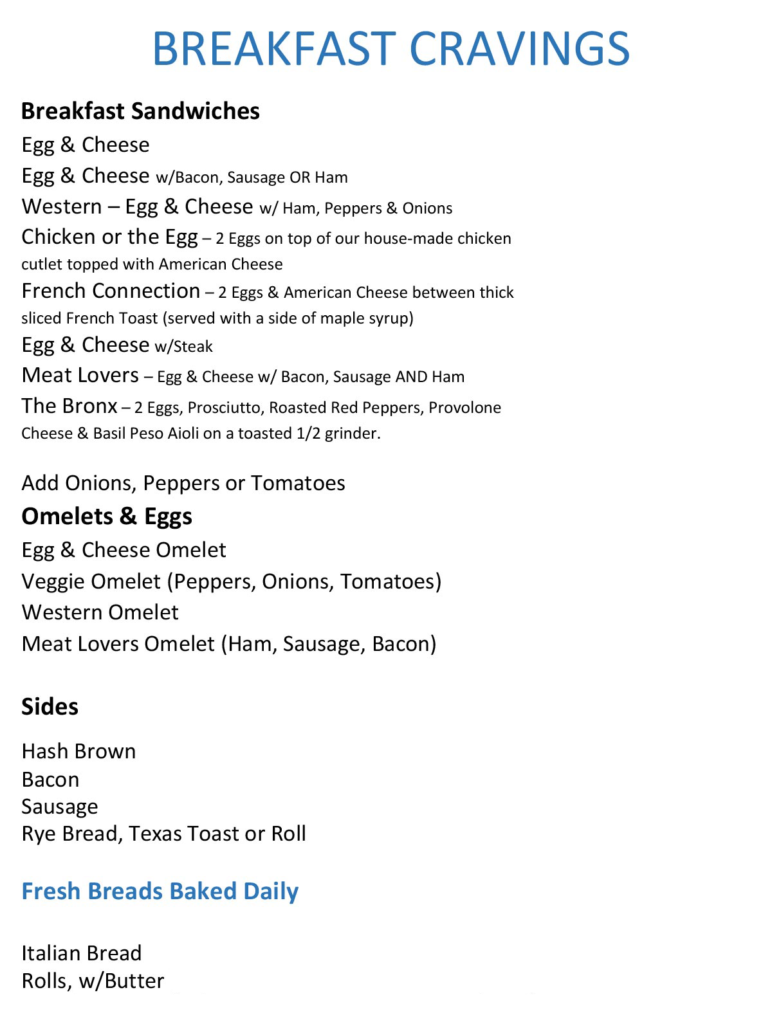 Breakfast - Cravings